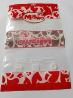 China customized 140mic Transparent OPP Bag Hang On Supermarket Shelves With hole for sale