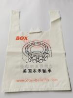 China PO Material Strong Load Bearing Die Cut Handle Bags For Hardware Fitting for sale
