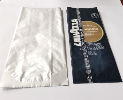 China Modified Flat Pocket OEM Side Gusset Coffee Bags PET AL PE Composite for sale