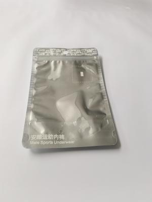 China Breathable VMPET Clothing Packaging Bags Spot UV Custom Plastic Bags For Clothes for sale