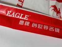 China Garment LDPE Die Cut Handle Bags Environmental Protection recyclable for sale