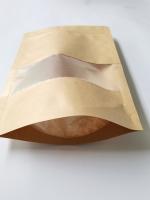China Food Grade OEM Paper Plastic Composite Bag With Visible Window for sale