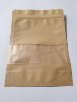 China Food Grade OEM Paper Plastic Composite Bag With Visible Window for sale