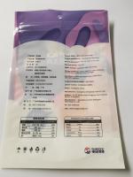 China Heat Seal Nylon PE Stand Up Packaging Bags With Ziplock And Visible Window for sale
