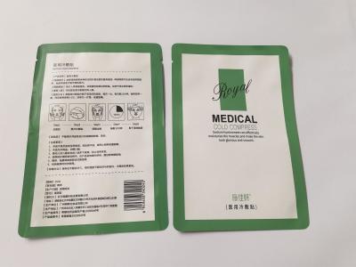 China Cold Compress Paper Plastic Composite Bag for sale