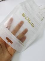 China visible window 140mic Zip Lock Bags For Packaging Accept customized logo for sale