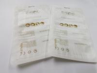 China visible window 140mic Zip Lock Bags For Packaging Accept customized logo for sale