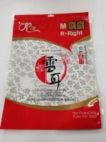 China Food Grade PET PE Ziplock Packaging Bags Resealable 140mircrons Thickness for sale