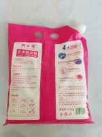 China easy sealing MATT OPP Corner Spout Pouch Capacity 1.5KG With Handle for sale