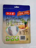 China Dried Pineapple Zipper Zip Lock Bags 50g Capacity Plating Aluminum Stand Up Pouch for sale