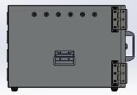 China Side-Opening Manual Shielding Box H Series 475x515x375mm for 5G WIFI6 Testing for sale