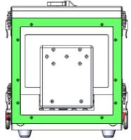 China Pneumatic Drawer Shielding Box CT Series 250x300x200mm for 5G WiFi Testing for sale