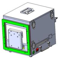 China Pneumatic Drawer Shielding Box CT Series 250x300x200mm for 5G WiFi Testing for sale
