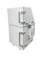 China Pneumatic Acoustic Chamber 40dB Hermetically Sealed Sound Proof Enclosure 365x280x140mm for sale