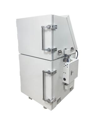 China Pneumatic Acoustic Chamber 40dB Hermetically Sealed Sound Proof Enclosure 365x280x140mm for sale