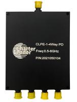 China 0.5-6 GHz 4 Way RF Power Divider SMA Female 50 Ohm Microwave Splitter for sale