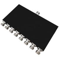 China 800-2500MHz 8 Way RF Power Divider Combiner N Female 50W 50 Ohm Microstrip for sale
