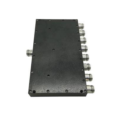 China 8 Way RF Power Divider N Female 700-2700MHz 50W Microstrip ISO9001 for sale