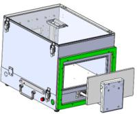 China Pneumatic RF Shielding Enclosures Open Close And Optional Test Fixture Motions for sale