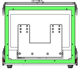 China Stainless Steel RF Pneumatic Shield Box 80dB Extrusion Seal Design 0.8-6GHz for sale
