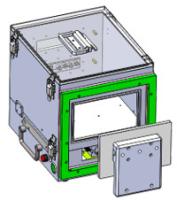China Single Layer RF Shielded Test Enclosure Anti Pinching EMI GSM Testing for sale