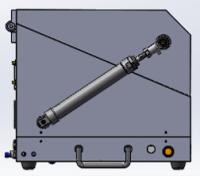 China Pneumatic RF Shield Box 234x430x257mm for EMC MCS Testing 5G LTE WiFi for sale