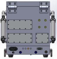 China Pneumatic RF Shield Box 234x430x257mm for EMC MCS Testing 5G LTE WiFi for sale