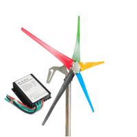 China Garden Yard Windmills Wind Turbine Power Generator With DC Charge Controller 400W 12V 24V for sale