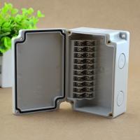 China IP65 Waterproof Junction Box 110*75*43mm Terminal Blocks Electric Enclosure 10 Ways for sale
