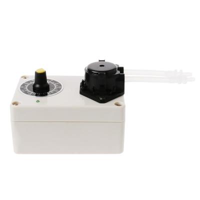 China DC 12V Dosing Pump Speed Adjustable Peristaltic Pump For Aquarium Lab Water Analytical for sale