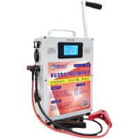 China 12V Power Supply Emergency Vehicle Jump Starter Hand Crank Generator Outdoor Mobile Phone Computer Charger for sale