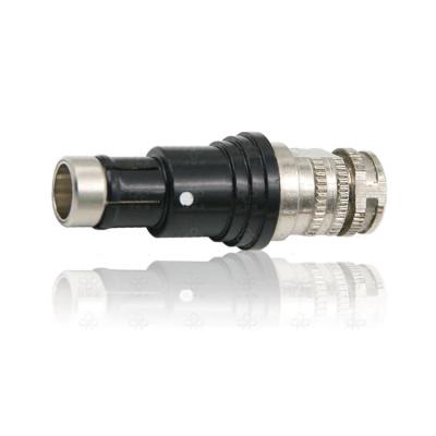 China 102F Body Styles Series Short Type Metal Push Pull Circular Cable Mount Plug Connector for sale