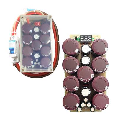 China Vehicle Stabilized Rectifier Capacitors Junction Box Improve Sound Quality Start-up Ability Protect Battery Life for sale