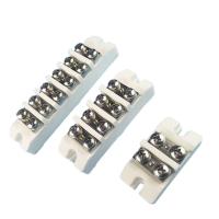 China 11mm Ceramic Barrier Screw Terminal Blocks 800℃ High Temperature Resistance 60 Amps 380 Volts for sale