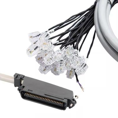 China RJ21 to RJ11 Connector Adapter RJ21-RJ11 25-Pair Breakout Trunk Cables for VG224 VG248 VG228 for sale