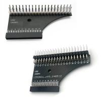 China 1.27mm 2 x 20-pin Dual Row Female to 2.54 mm Male Pin Headers Adapter PCB Board Converter for sale