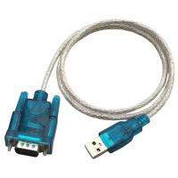 China No Driver Program Needed USB RS232 To DB 9-Pin Converter Cable 80cm for Win10 Win11 for sale