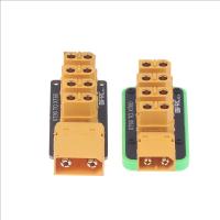 China XT60 / XT90 to 4 Ways XT60 Plug 200A Power Wiring Distribution Hub Breakout Board for Remote Control Drones Boat Robot for sale
