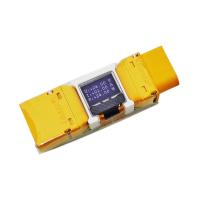 China XT60 Male Female Charge Bridge Connector with Bidirectional Power Meter Lithium Battery Voltage Current Display for sale