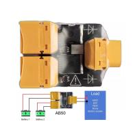 China XT60 Connector Dual Battery Charge Adapter Parallel Board with Auto-Switching for RC Drone LiPo Battery for sale