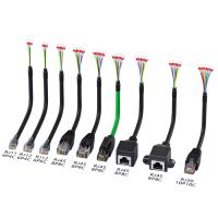 China RJ45 RJ48 RJ50 RJ11 RJ12 Connector to 485 422 RJ45 to 232 Cable Data Transmission Line for sale