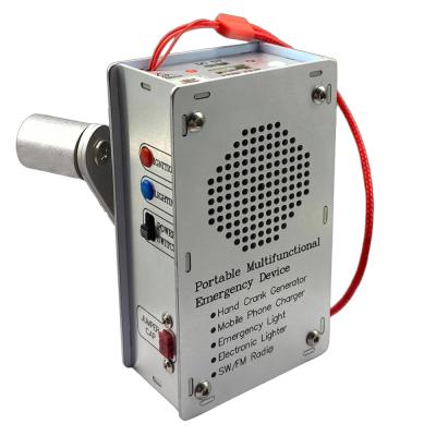 China Hand Crank Generator Power Pack Portable Radio Cellphone Charger Ignition Lighting for sale