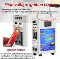 China Hand Crank Generator USB Phone Charger Fire Starter Power Pack 110V 220V 160W Emergency Power Station for sale