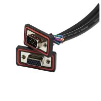 China Waterproof DB9 Connector D Sub 9 Pin to Screw Terminal Blocks RS 232 485 Serial Adapter Panel Mount for sale