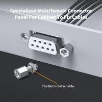 China DB15/DB9/DB25 Connector Cable with Number Tube 26AWG 15Pin Serial Port Dual Shielded Wire for sale