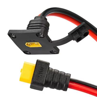China 100cm 12 AWG XT60 Panel Mount Cable XT90 Male to Female Cable Solar Generator / LiPo Battery / FPV Drone Adapter for sale