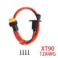 China 100cm 12 AWG XT60 Panel Mount Cable XT90 Male to Female Cable Solar Generator / LiPo Battery / FPV Drone Adapter for sale