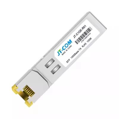 China 1.25G SFP to RJ45 Module, 1000Base-T Copper SFP Ethernet Transceiver for Cisco, Meraki HUAWEI, Mikrotik Switch for sale