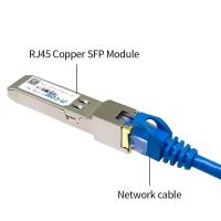 China 1.25G SFP to RJ45 Module, 1000Base-T Copper SFP Ethernet Transceiver for Cisco, Meraki HUAWEI, Mikrotik Switch for sale