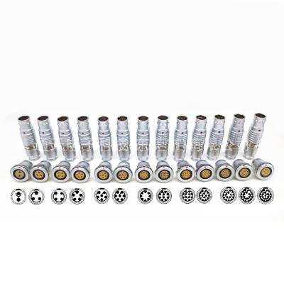 China FGG EGG 2B Series Push Pull Self-lock Plug Socket 2 to 19 pin Connector Replacement for sale